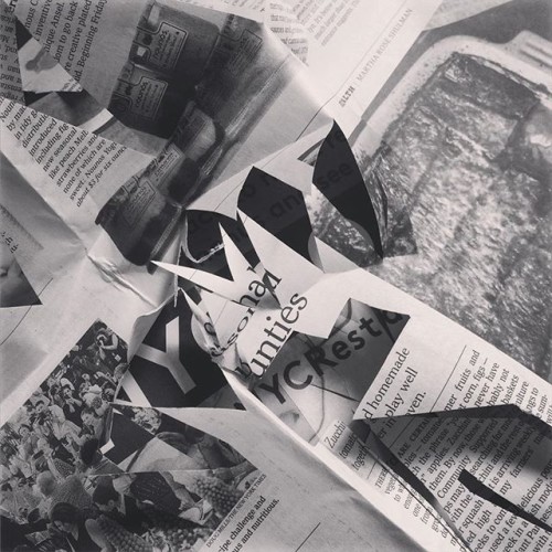 Newspaper popouts