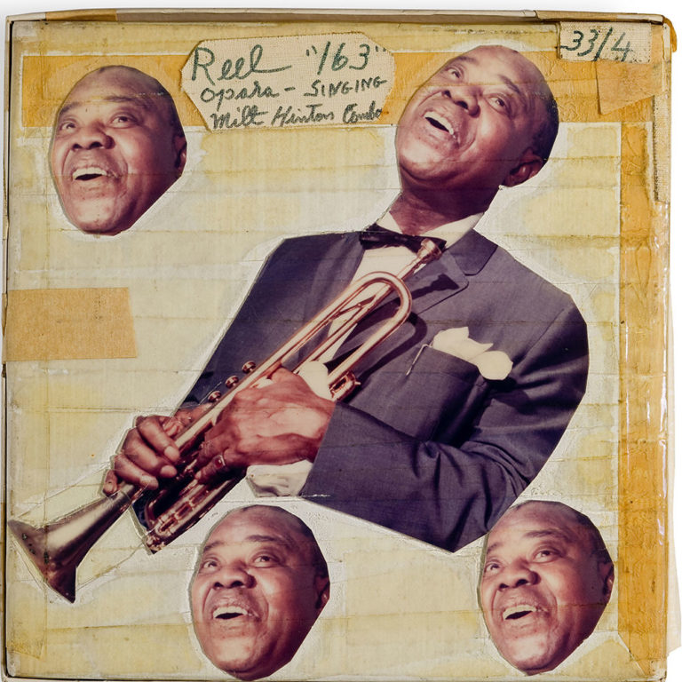 Louis Armstrong’s collages
