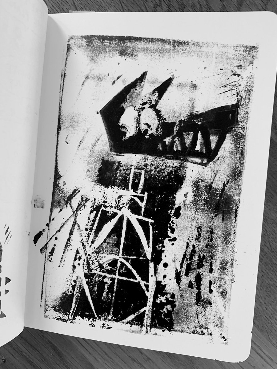 Printmaking with the six-year-old - Austin Kleon