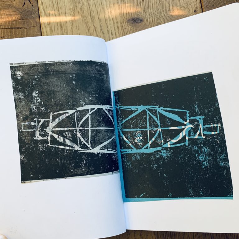 Printmaking with the six-year-old - Austin Kleon