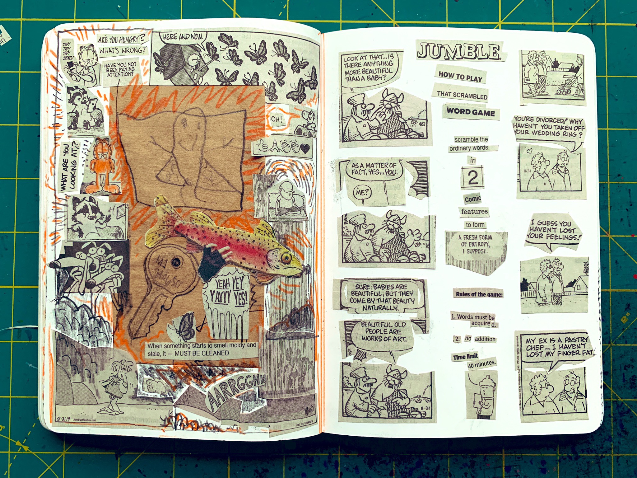 Diary collages - Austin Kleon