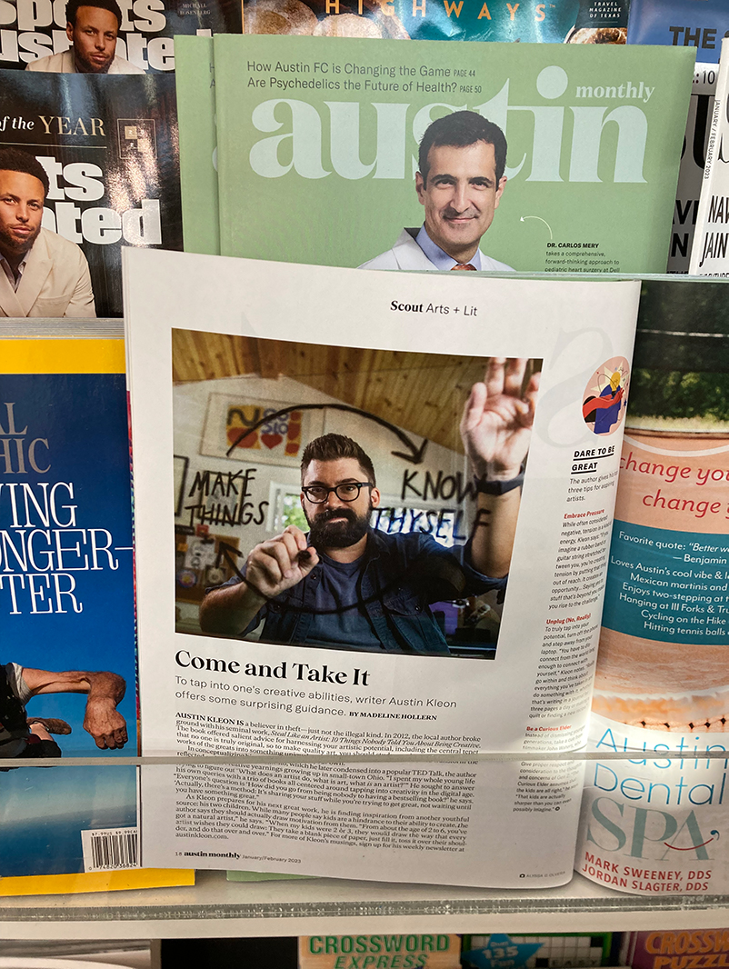Interview in Austin Monthly