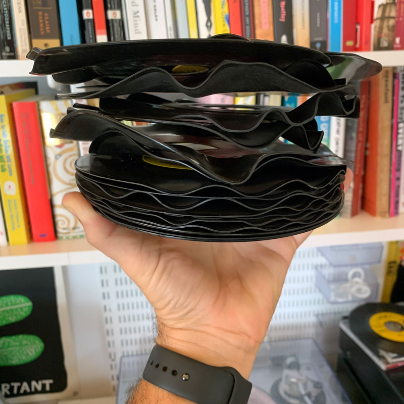 Melted 45s - Austin Kleon