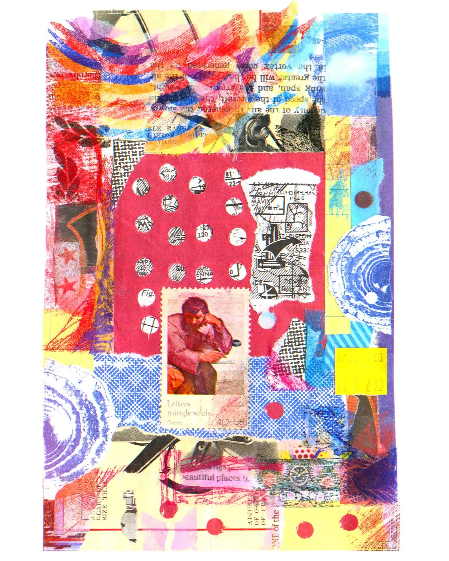 Letters mingle souls - Austin Kleon