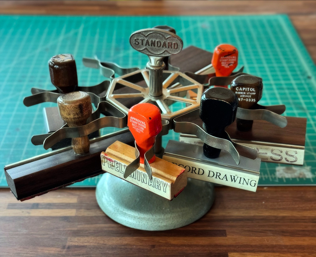 My new stamp carousel - Austin Kleon