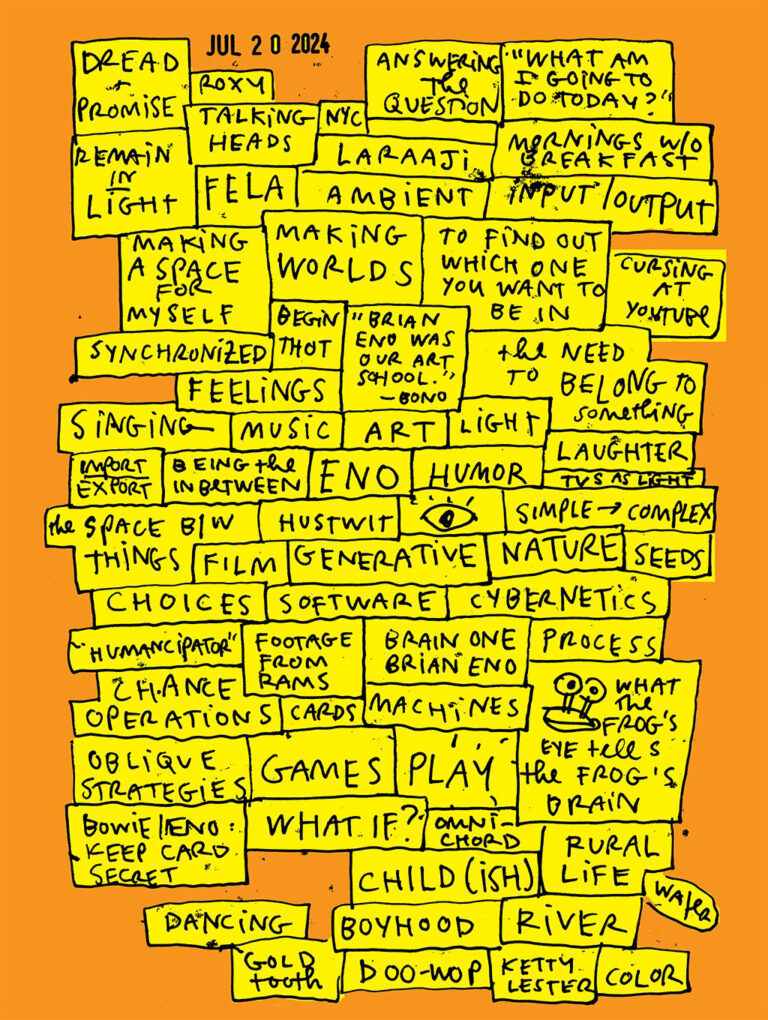 Drawing Eno - Austin Kleon