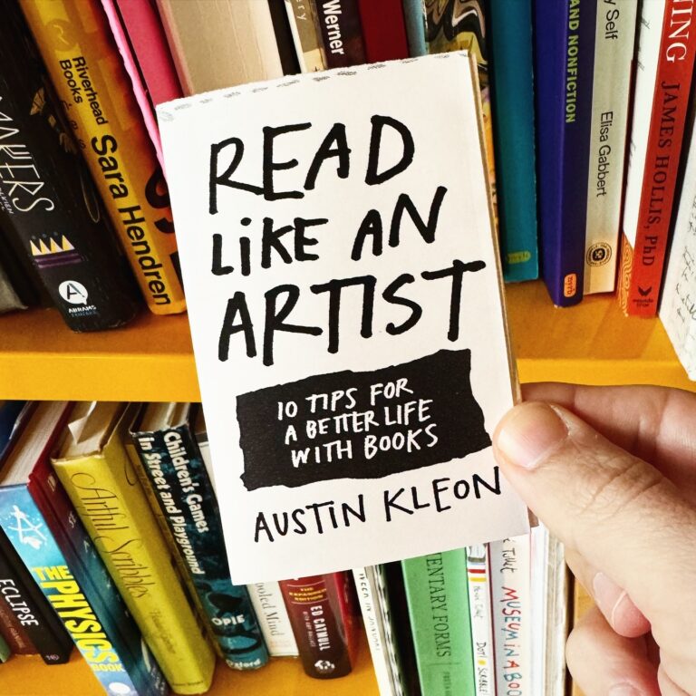 Read like an artist - Austin Kleon