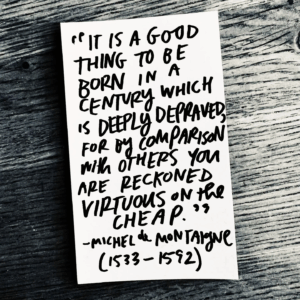 It doesn’t take much - Austin Kleon